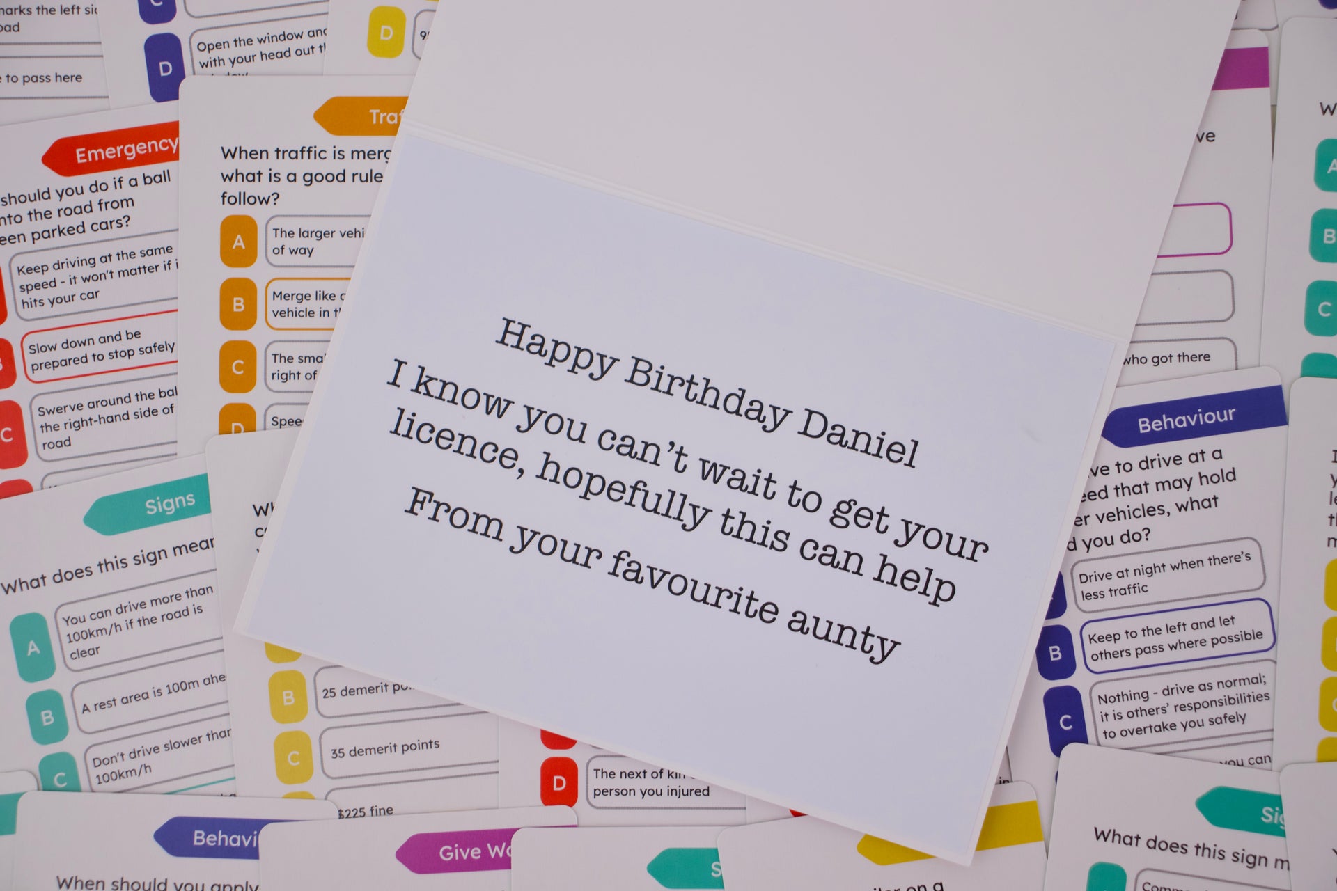 Licence to Win | Road Code Card Game