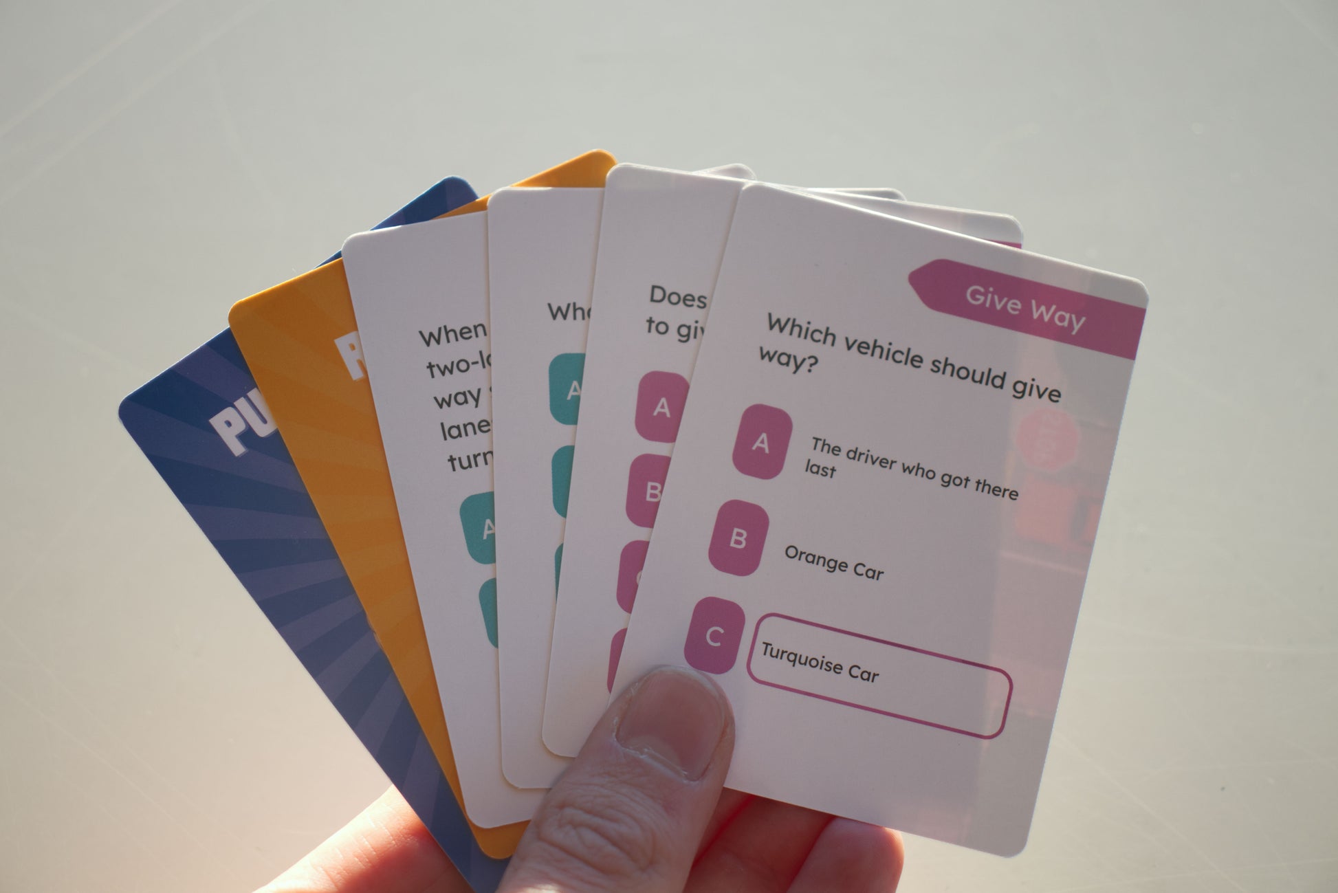 Road Code Card Game – Licence to Win